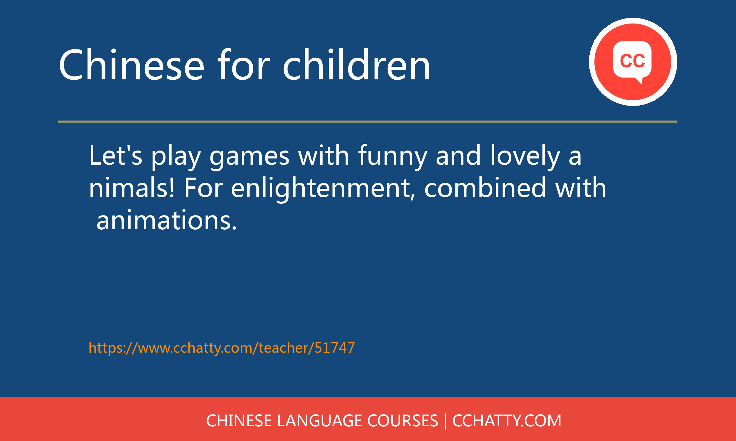 chinese-for-children - Cchatty